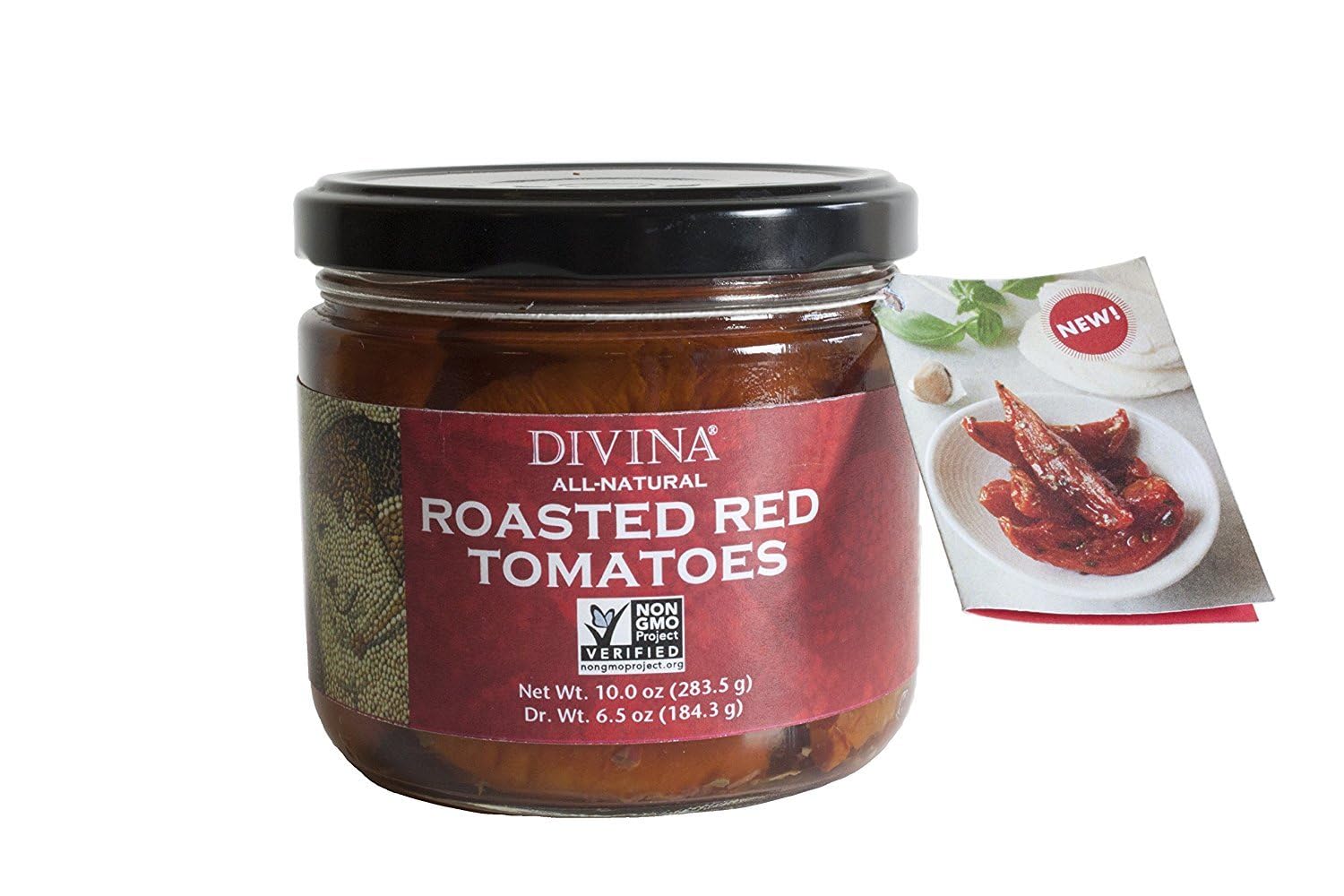 Amazon.com : Divina Roasted Red Tomatoes, 10 Ounce (Pack Of 6 ...