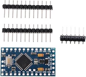 Amazon.co.jp: Tiuimk 金メッキ Arduino Pro ミニコアボード AVR ATmega328P 5V16M DIYプロジェクト用 : パソコン・周辺機器