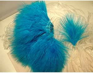 Amazon.com: 50 Pcs Turkey Blood Quill Strung - Turkey Marabou Feathers ...