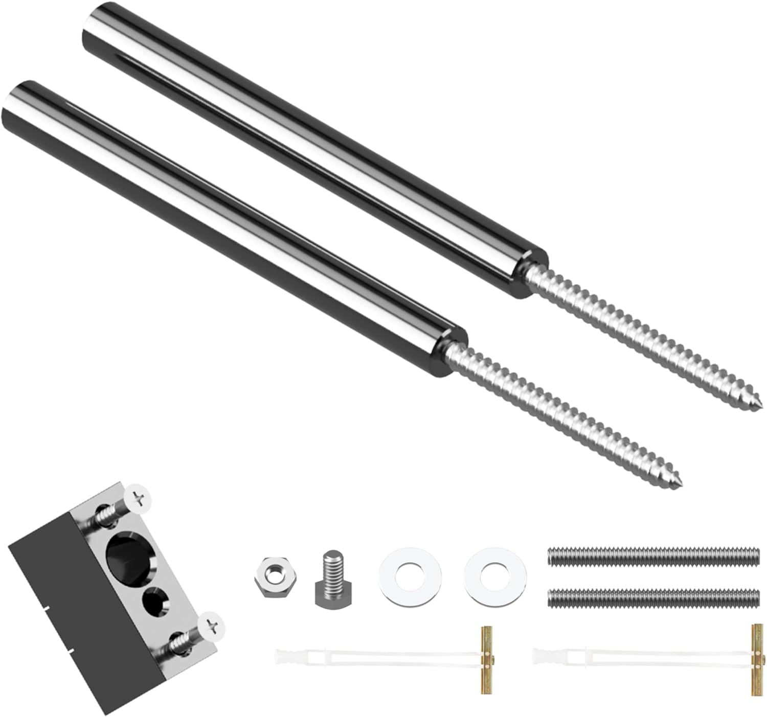 Amazon.com: Floating Shelf Hidden Bracket 5" (2 PCS) - Hidden Supports ...