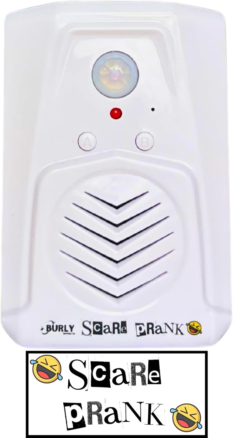 Amazon.com: Burly Effects Scare Prank - Motion Activated Sound Player ...