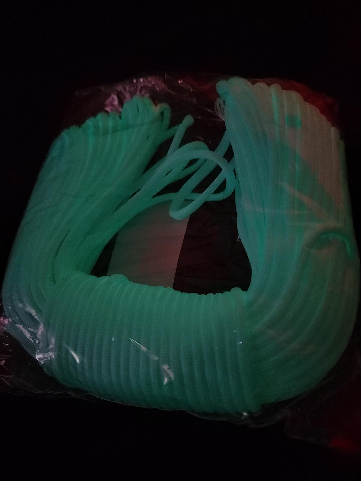 Amazon.com: 100FT 9 Strand 550 Luminous Glow in The Dark Paracord ...