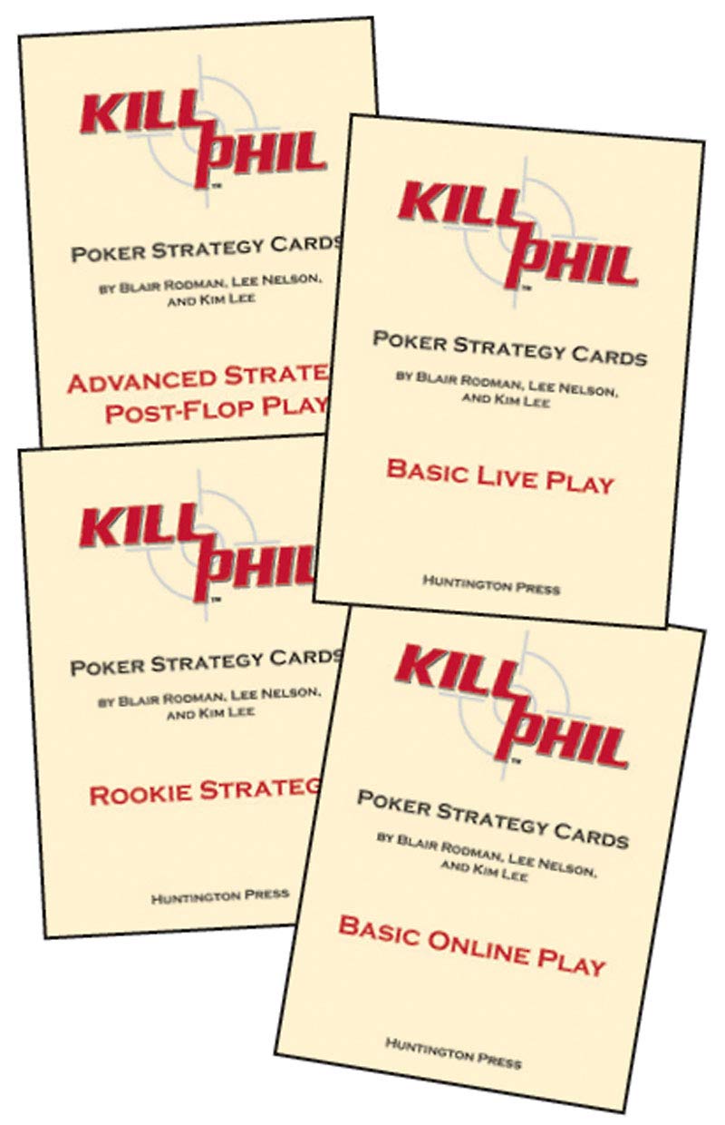 Kill Phil Poker Strategy Cards: Huntington Press: Amazon.com: Books