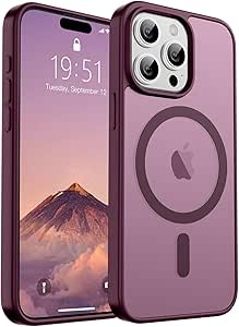 Amazon.com: SUPFINE Magnetic for iPhone 15 Pro Max Case (Compatible with MagSafe) (10 FT ...