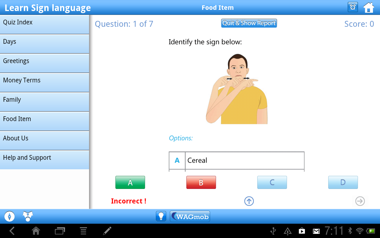 Learn Sign Language by WAGmob - App on Amazon Appstore
