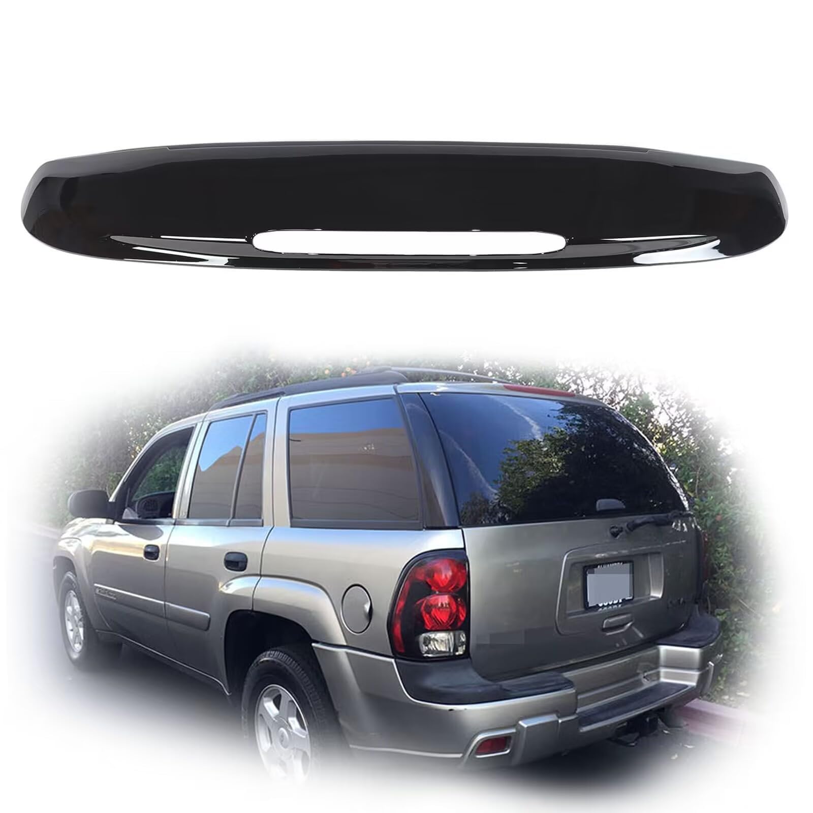 Snapklik.com : Upper Tailgate Molding Fits 2002-2009 Trailblazer