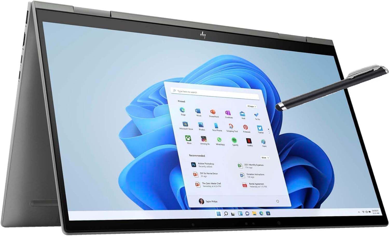 Amazon.com: HP Envy Touch 15 x360 2-in-1 Convertible Laptop in Moonstone Grey 13th Gen 10-core ...