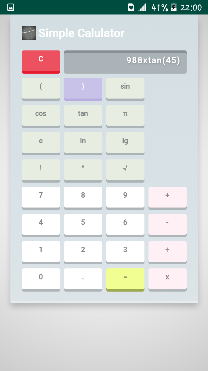 Simple Calculator - App on Amazon Appstore