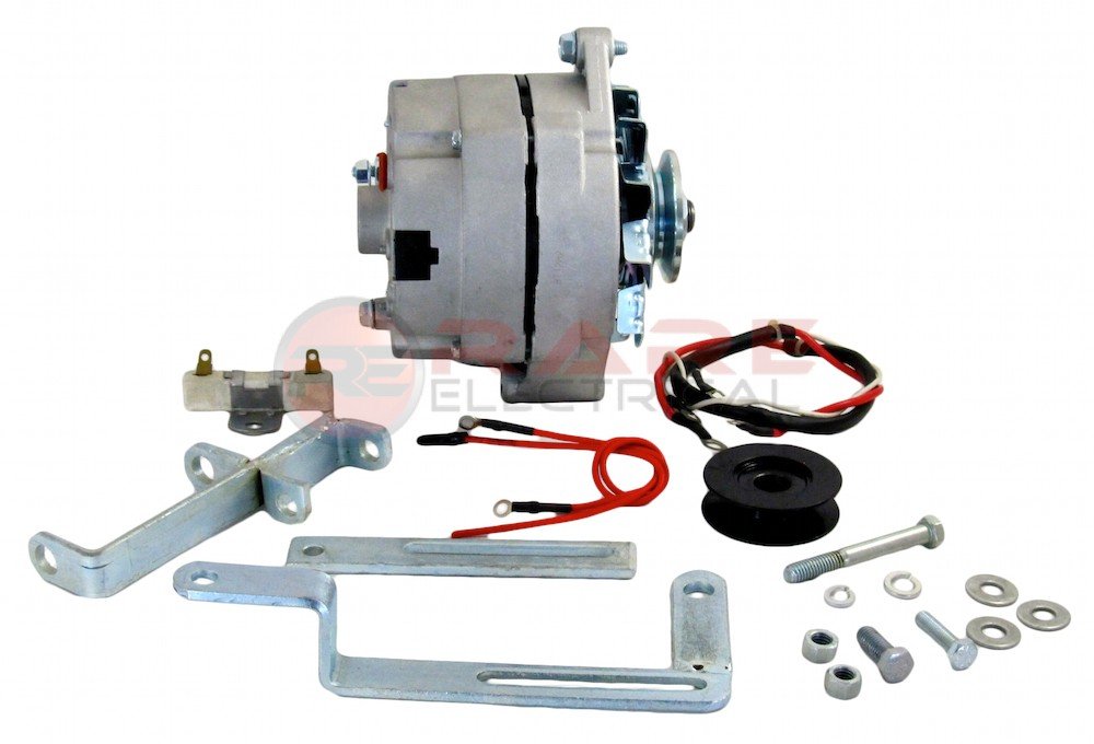 Amazon.com: RAREELECTRICAL New Alternator Generator Conversion Kit ...