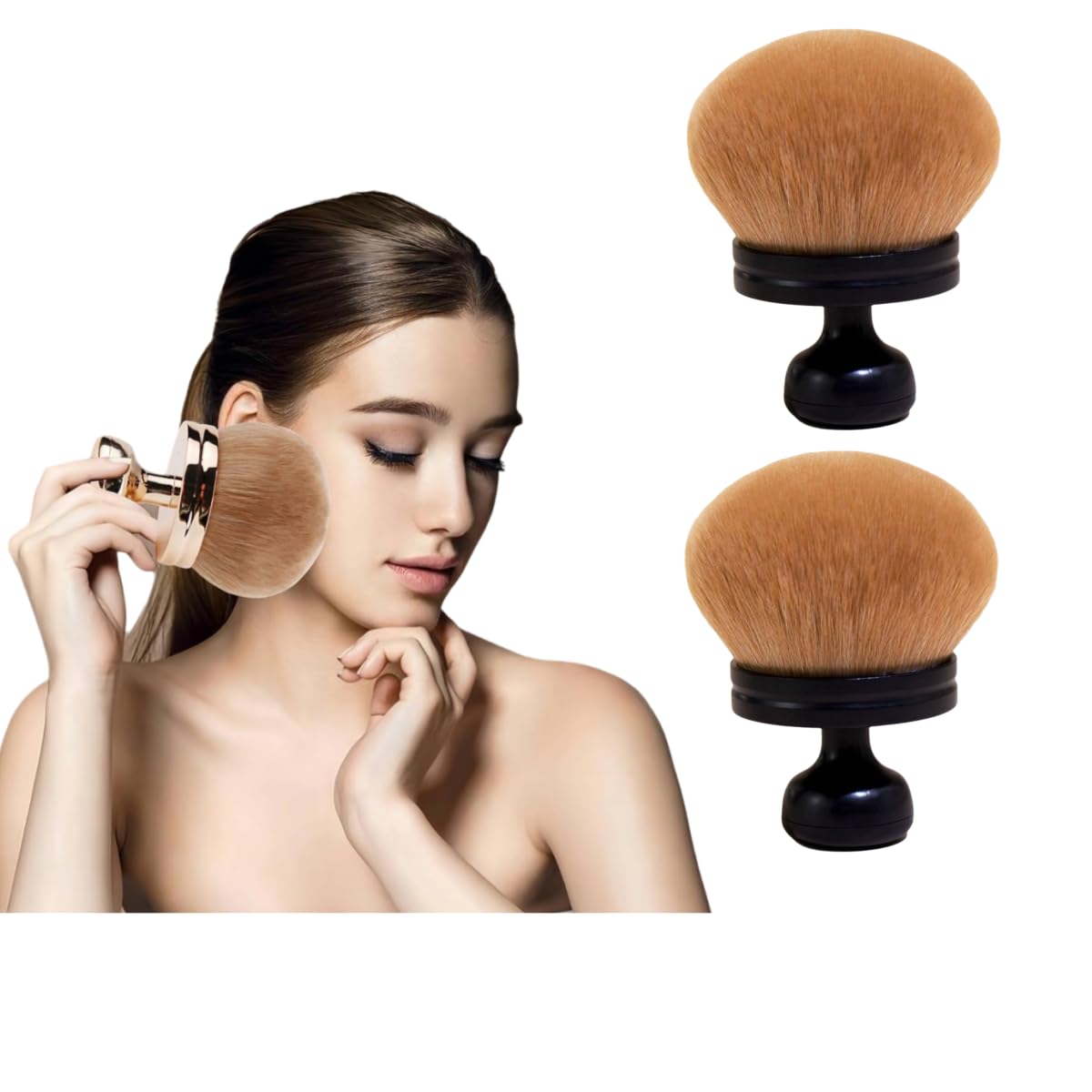Amazon.com: Extra Large Body Self Tanner Makeup Brush,Self Tanner Brush,Self Tan Back Applicator ...