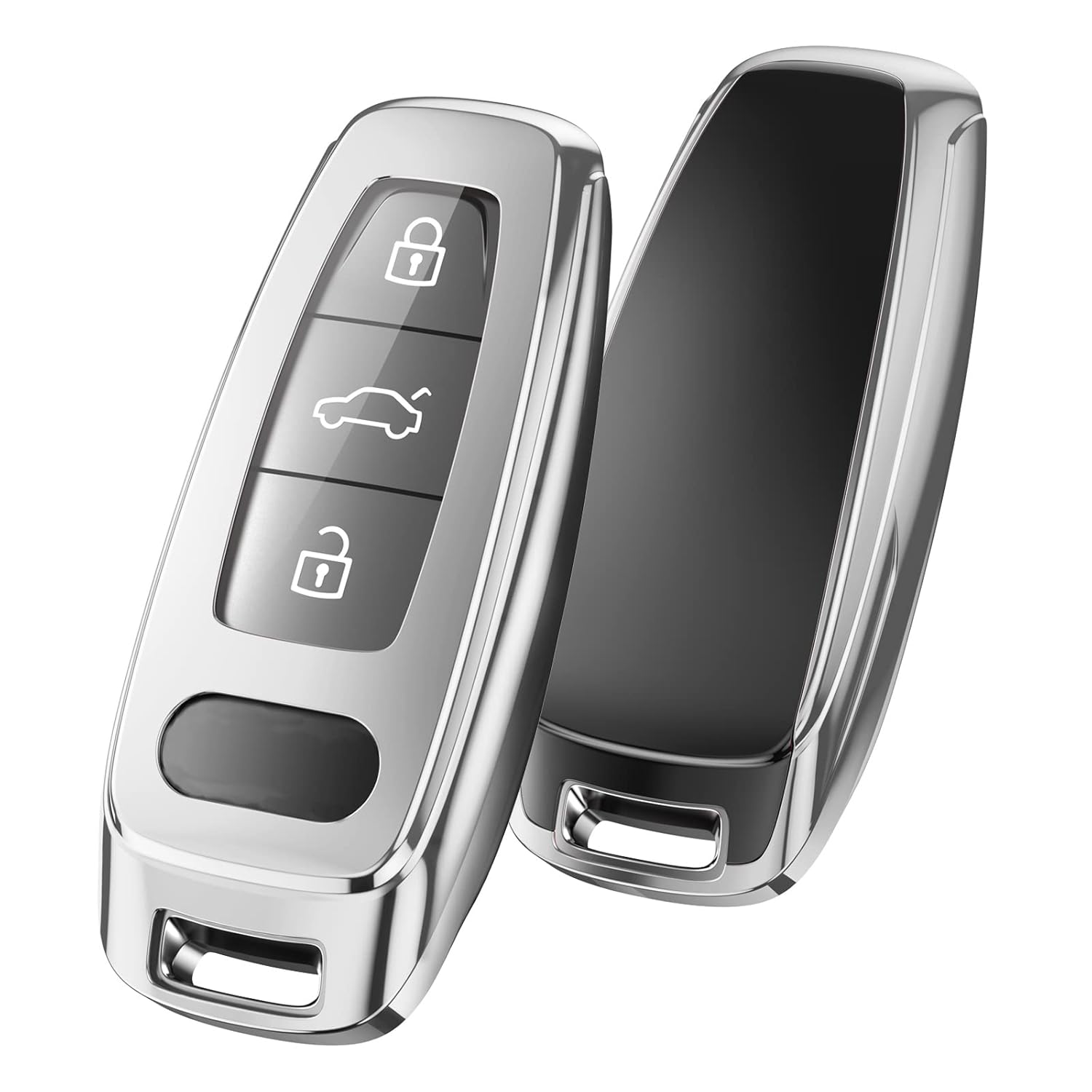 ELOHEI for Audi Key Fob Cover, Special Soft TPU Key Case Cover ...