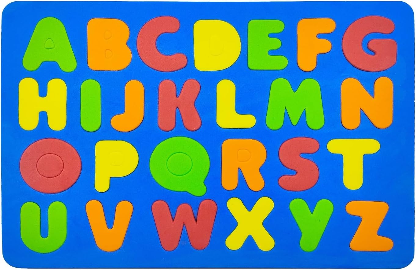 Amazon.com: Magnetic Letters Set for Toddlers - Foam Alphabet Magnets ...