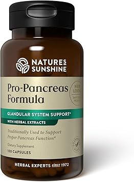 Amazon.com: Nature's Sunshine Pro-Pancreas, 100 Capsules, Kosher ...
