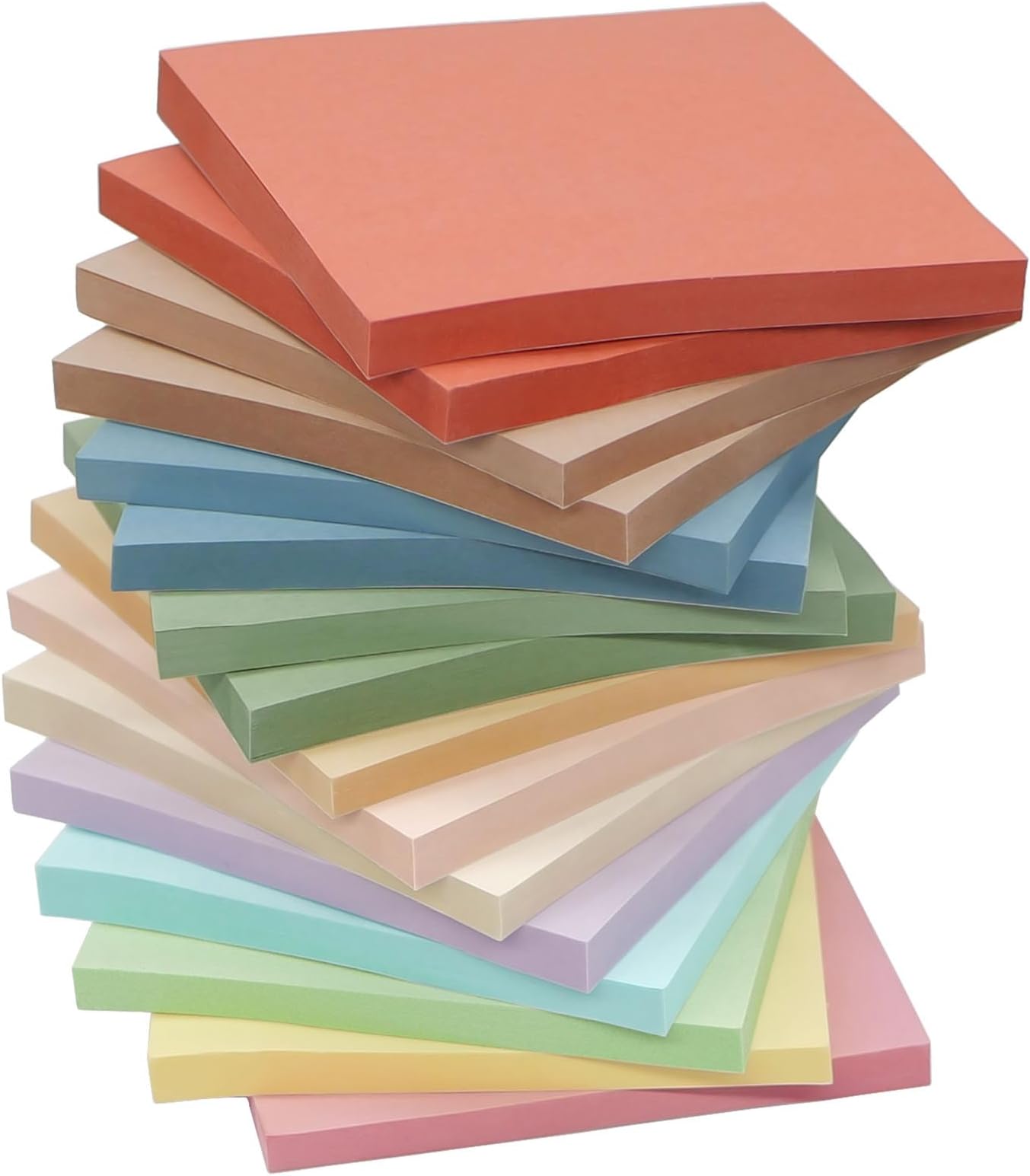 Amazon.com : Mr. Pen- Sticky Notes, 3"x3", 12 Pads, Vintage Colors ...