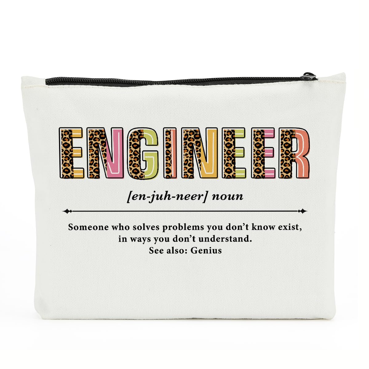 Amazon.com: Engineer Definition, Engineer Gifts, Makeup Bag Cosmetic ...