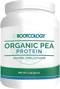 Organic Vanilla Pea Protein Powder - Rootcology USDA Certified Organic ...