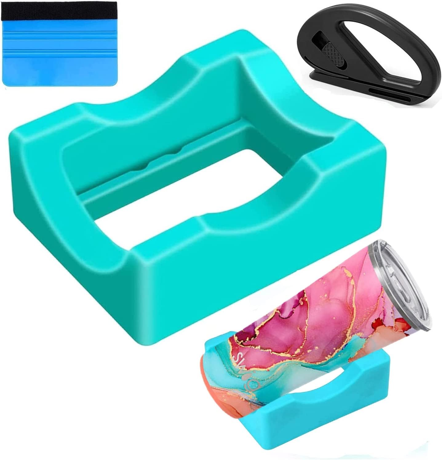 Amazon.com: Cup Cradle for Crafting Tumbler,Small Silicone Cup Cradle ...