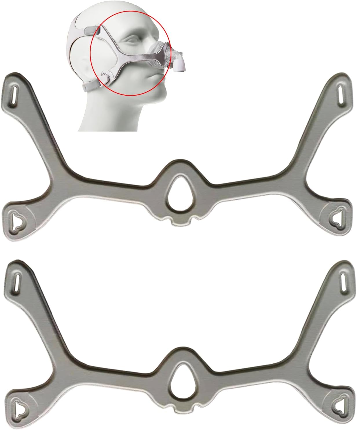 Amazon.com: 2-Pack Fabric Frame Compatible with Wisp Nasal Mask, Fabric ...