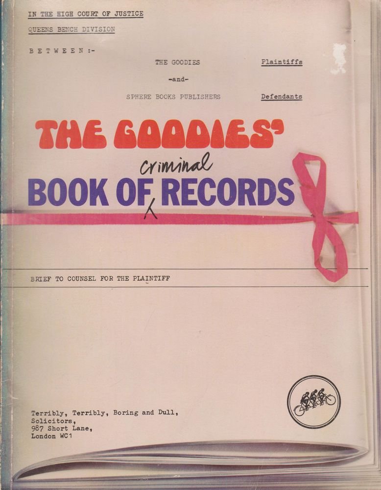 Book Of Criminal Records By Goodies The book-of-criminal-records-by-goodies-the