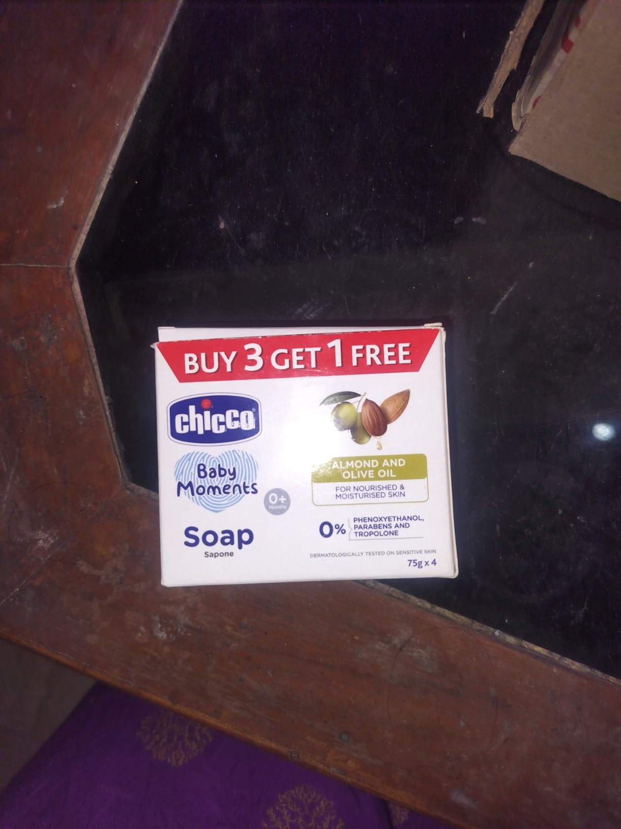 Chicco Baby Moments Bathing Soap for Babies with Almond & Olive Oil ...