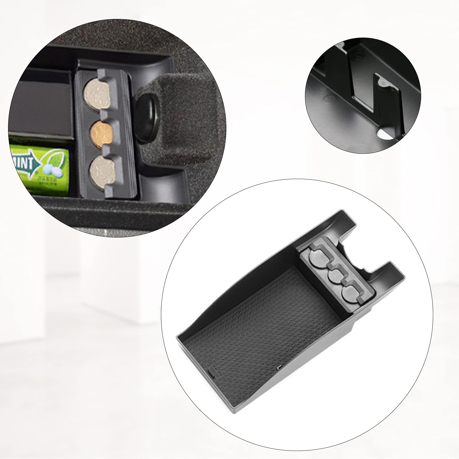 Snapklik.com : For 2024 XT4 Center Console Organizer Tray For 2020 2021 ...