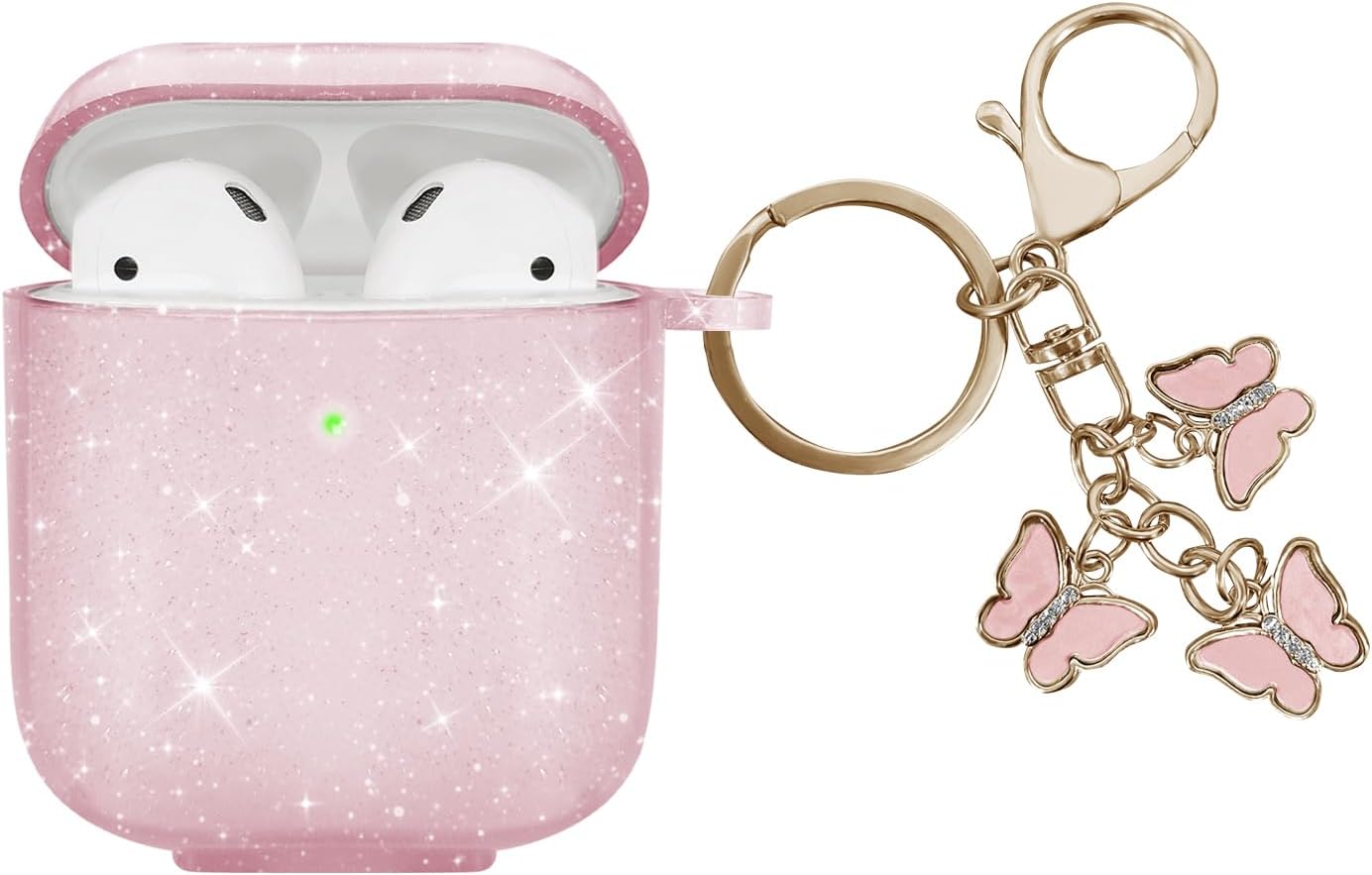 Amazon.com: Olytop for Cute Airpods 2nd/1st Generation Case Clear, Soft ...