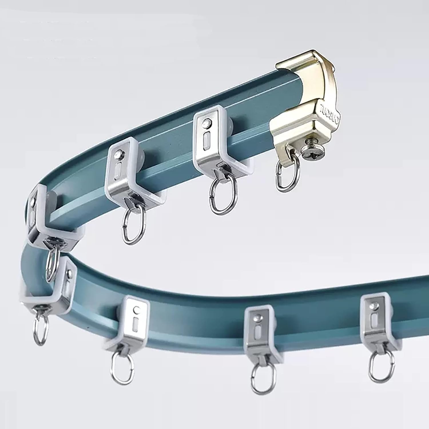 Amazon.com: Hospital Curtain Track System RV Curtain Curved Curtain ...