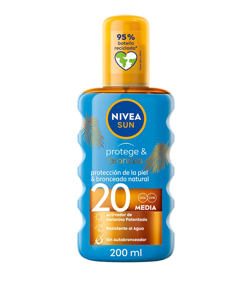 Amazon.com: Sun Protege&Broncea Aceite Spf20 200 Ml