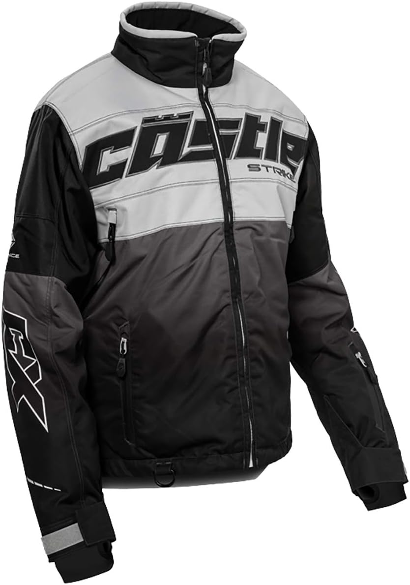 Castle X Women's Strike Jacket in Silver/Black Size 2XL at Amazon Women ...