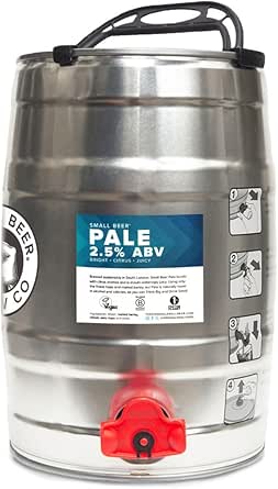 Pale Ale Mini Beer Keg 5 Litres | Small Beer Brewery | Mid-Strength ...
