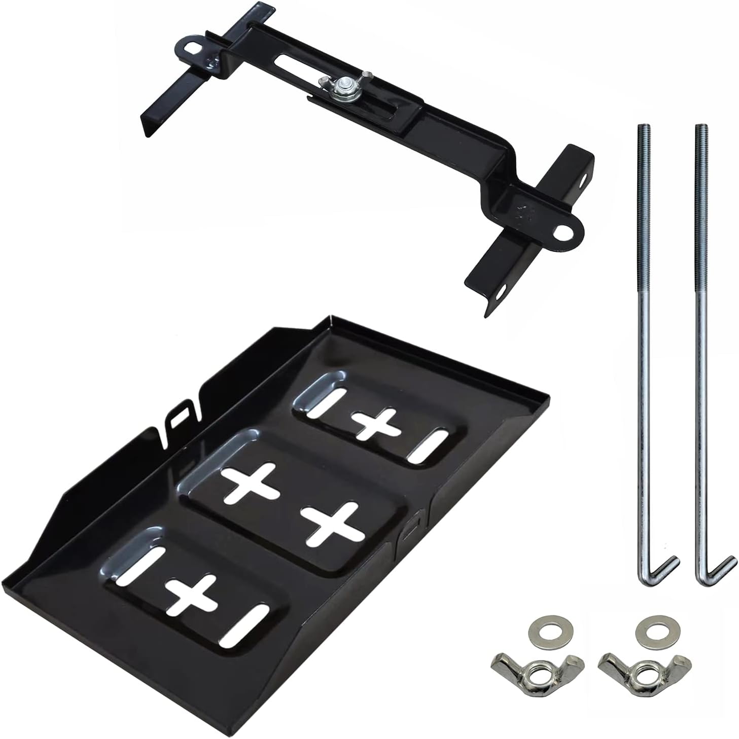 Amazon Car Universal Battery Holder Tray With Clamps Adjustable