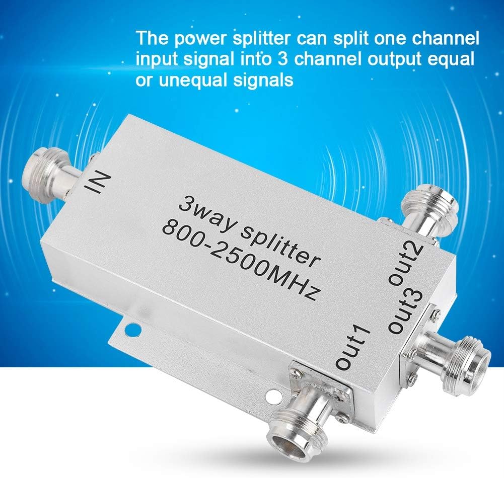 Socobeta Cell Phone Power Splitter Divider Wide Frequency Power ...