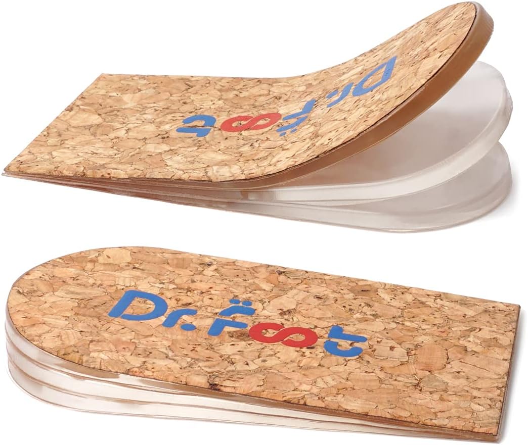 Amazon.com: Dr. Foot's Adjustable Orthopedic Heel Lift for Leg Length ...
