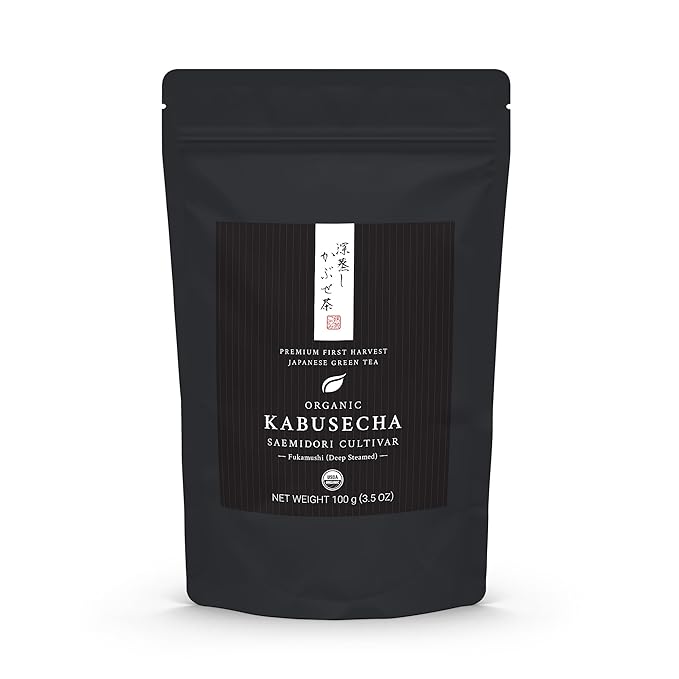 Amazon.com : Organic Japanese Kabusecha - First Harvest Saemidori ...