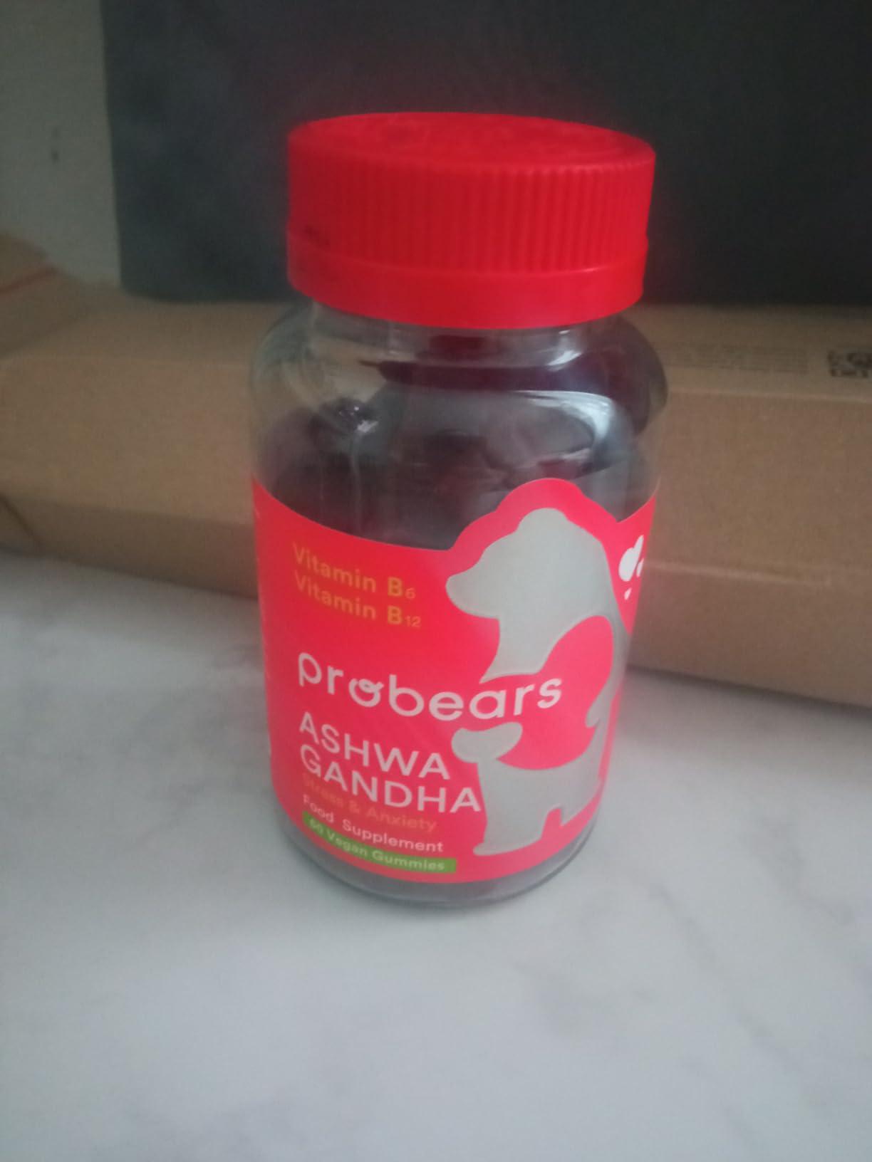 Probears® Ashwagandha Hochdosiert (ksm66) Kapseln Gummies- Aschwaganda ...
