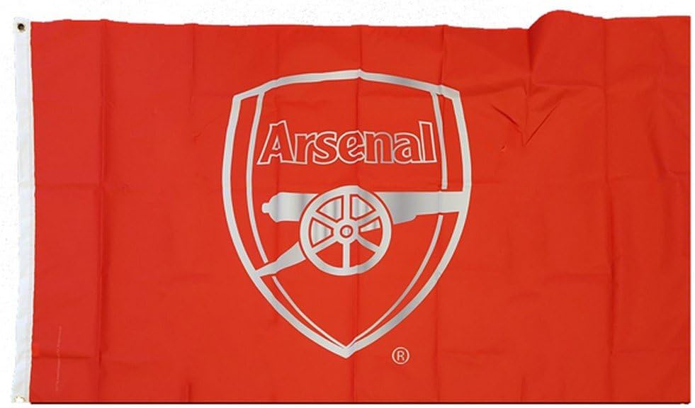 Amazon.com : Arsenal FC Authentic EPL Crest Flag : Sports & Outdoors