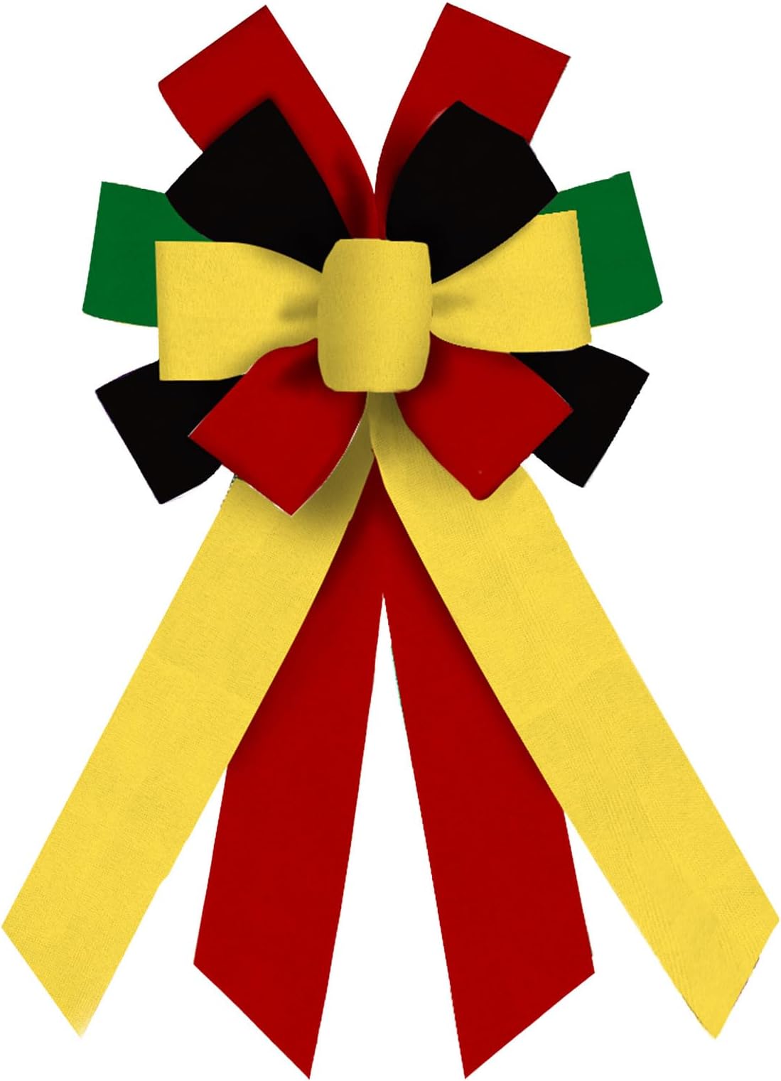 Amazon.com: Large Juneteenth Wreath Bows June 19th 1865 Freedom Day ...