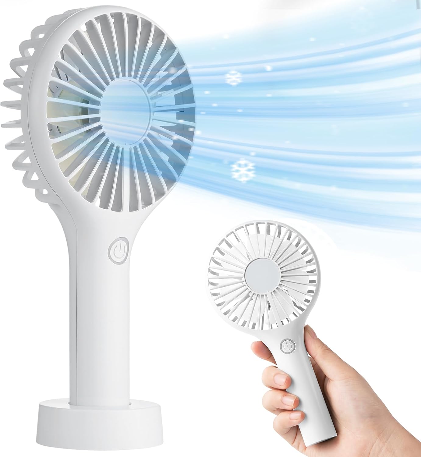 Amazon.com: Mini Handheld Fan Portable, Small Portable Hand Held Fan ...
