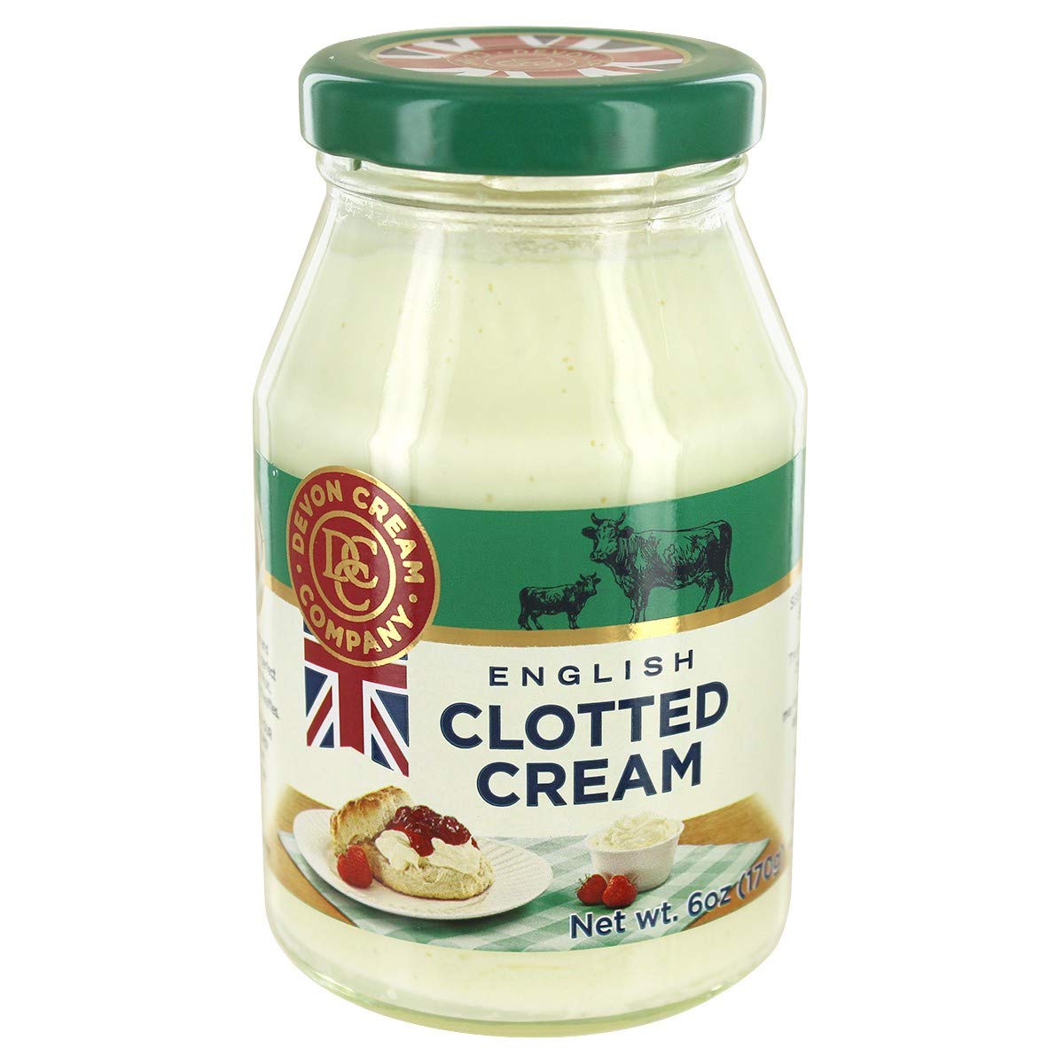 Amazon.com: Devon Cream Company Clotted Cream, 6 oz : Grocery & Gourmet ...