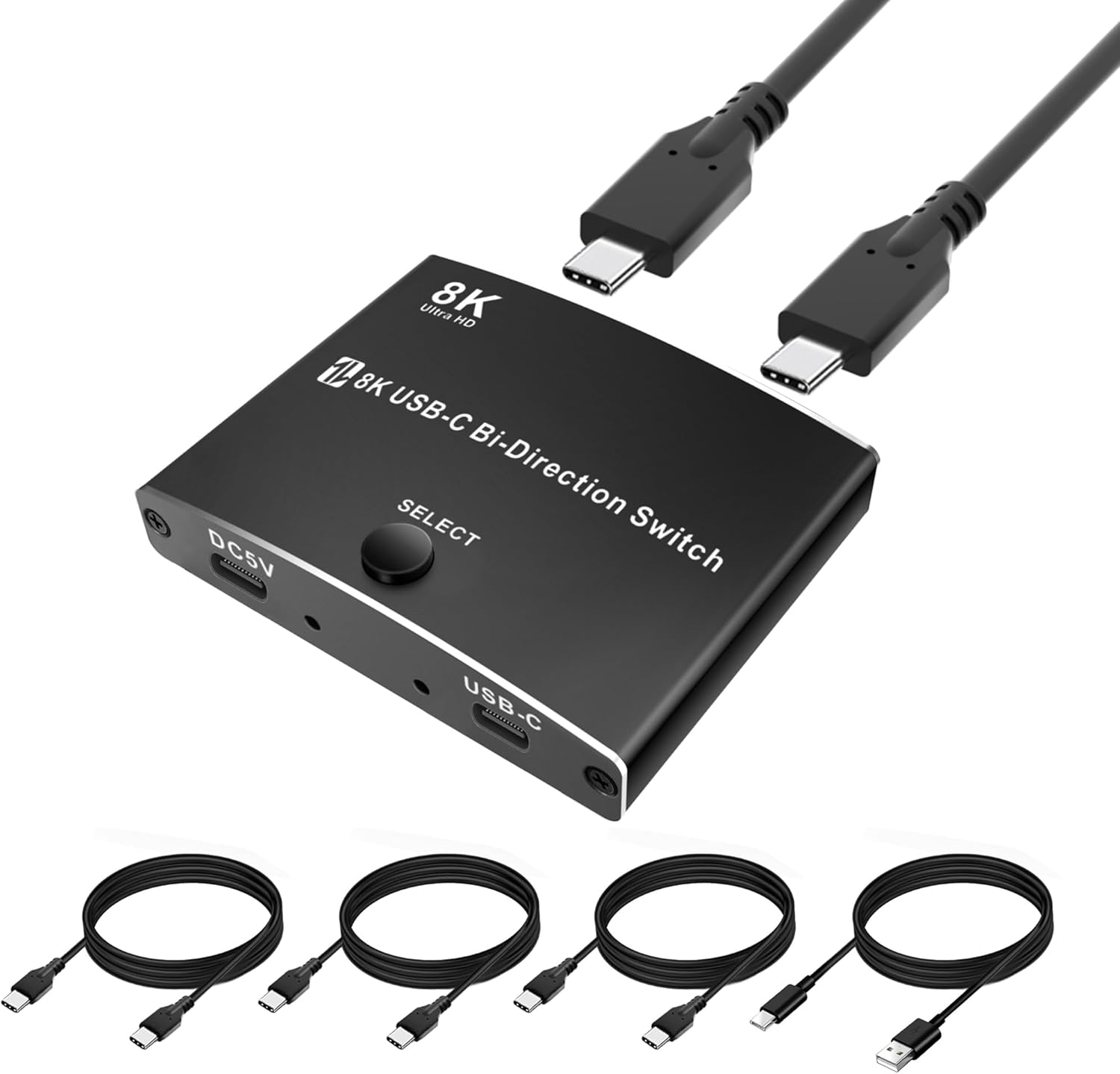 Amazon.com: HDTeka Bi-Directional USB C Switcher with 3 Thunderbolt 4 ...