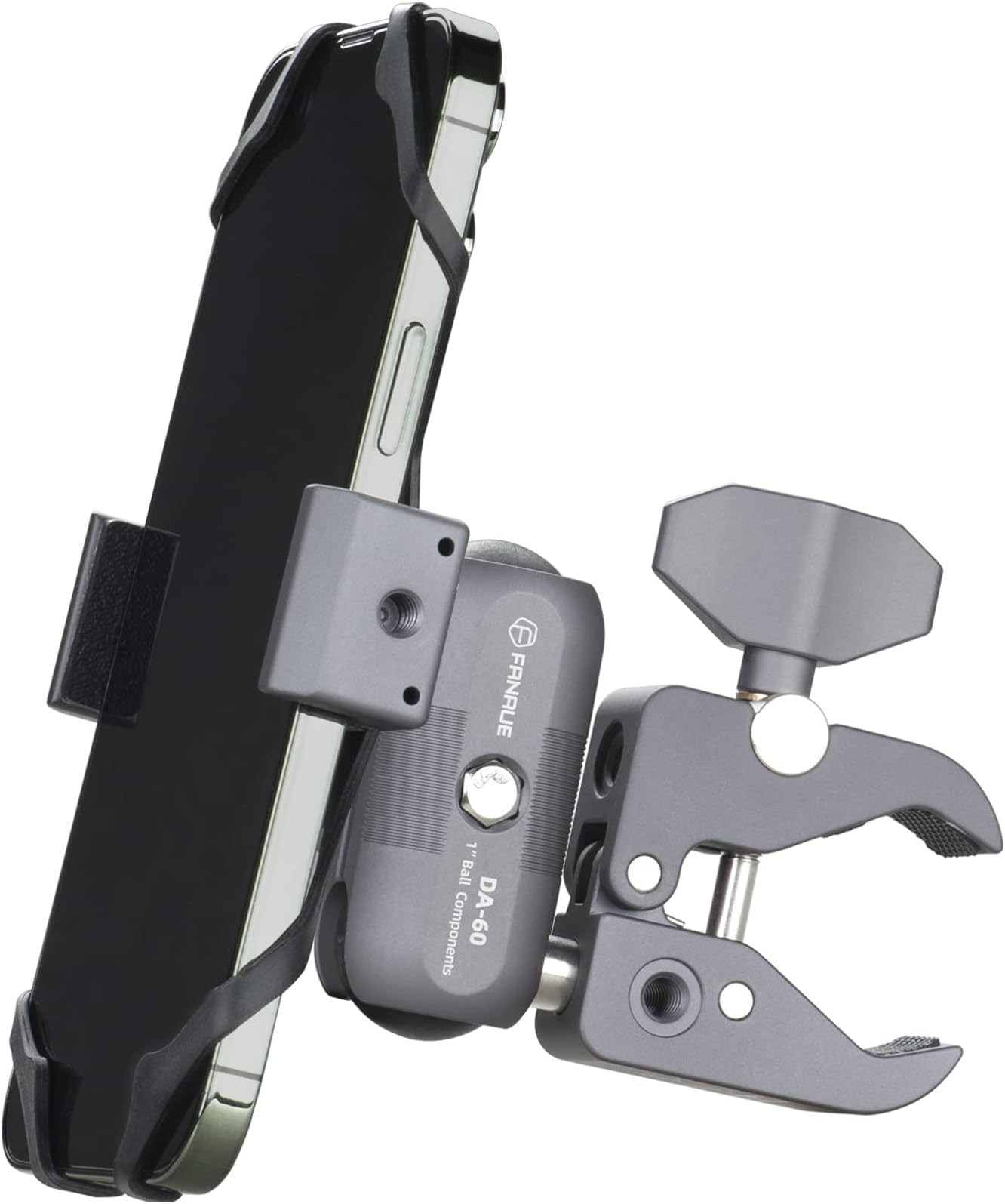 Amazon.com: FANAUE Motorcycle Phone Mount for Rearview Mirror Clip U ...