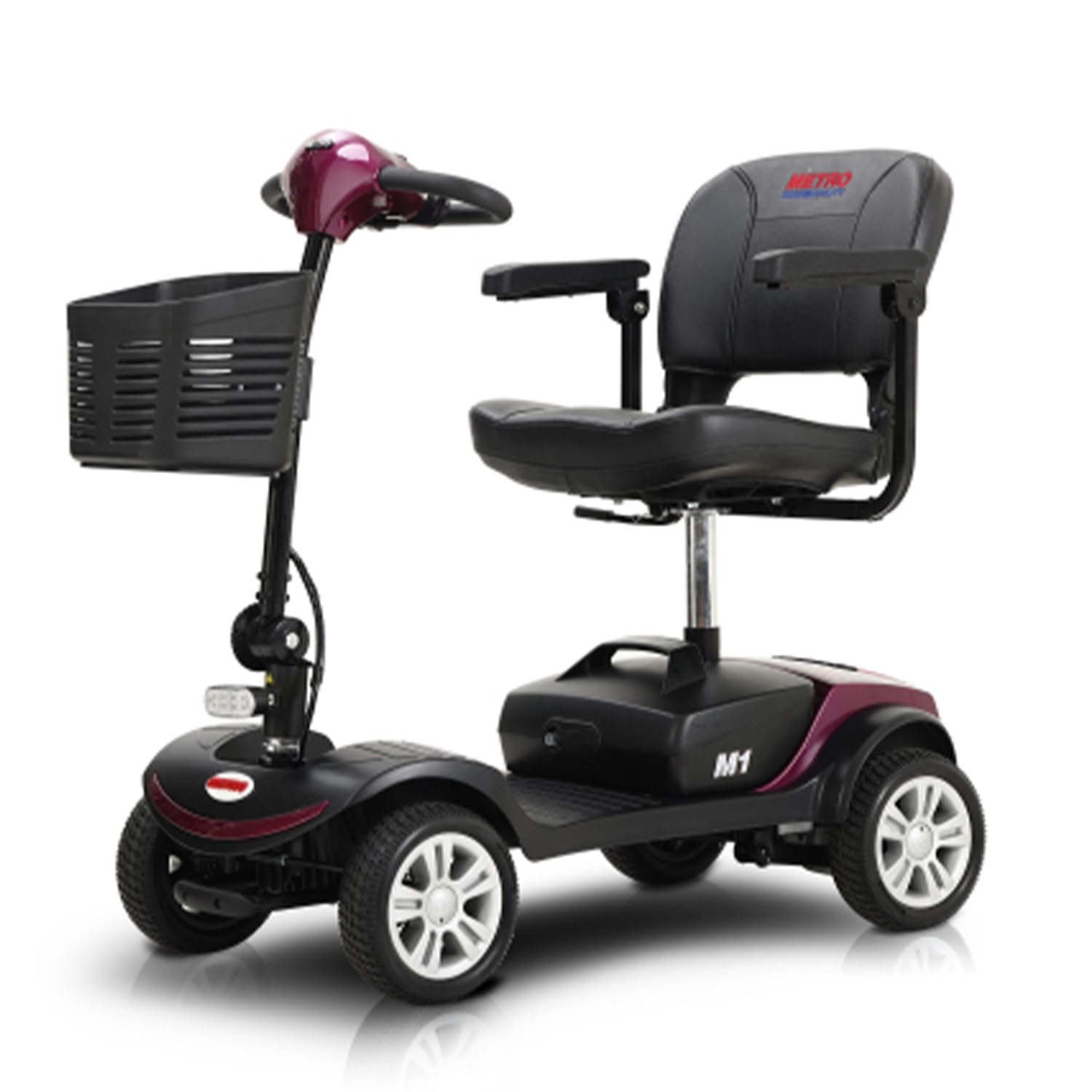 Amazon.com: Heavy Duty 4-Wheel 3 Speed Mobility Scooter for Seniors & Adults 500lbs Capacity ...
