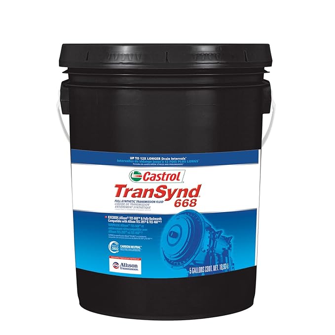 Amazon.com: Castrol TranSynd 668 Full-Synthetic Automatic Transmission ...