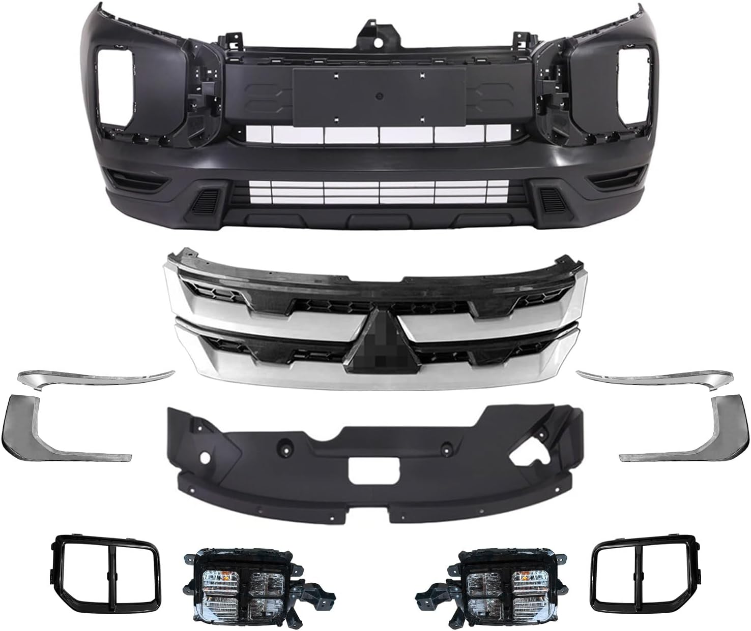 Outlander Bumper kit Front Bumper Set For 2021-2023 Philippines | Ubuy