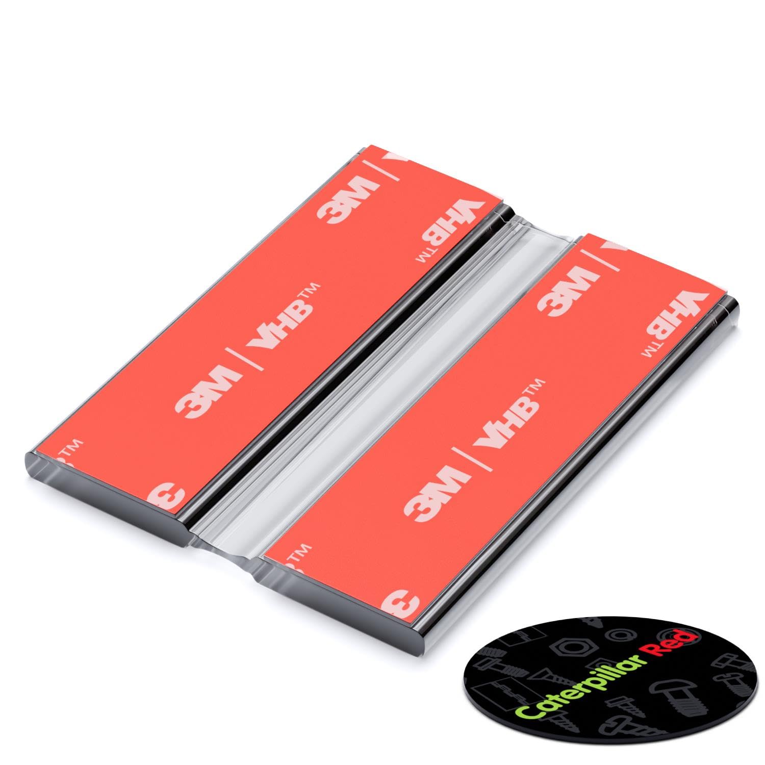 4x 50mm Flexible Hinges - No glue required, Self Adhesive. Low profile ...