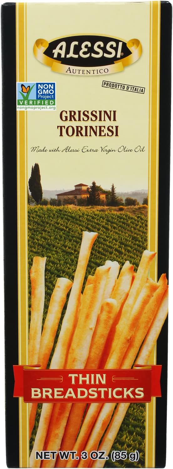 Amazon.com: Alessi Thin Breadsticks - 3 oz