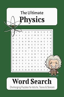 The Ultimate Physics Word Search: Word searches with easy to read print ...