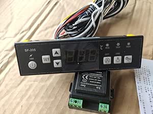 Amazon.com: Shangfang Sf-205 Digital Display Thermostat Display Cabinet Refrigerator Freezer ...