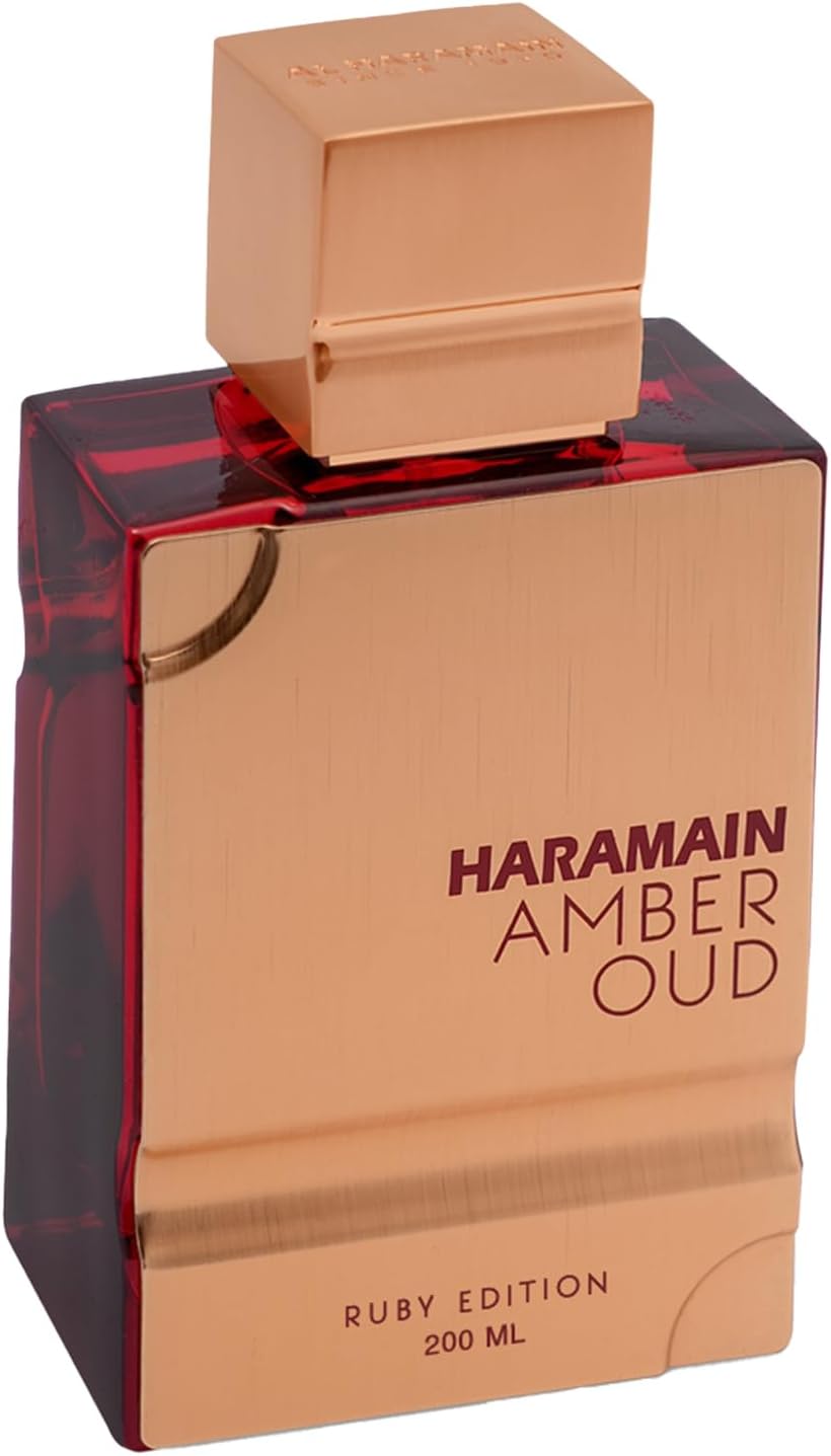 Amazon.com : Al Haramain Amber Oud - Ruby Edition - Perfume for Women and Men - Unisex Perfume ...
