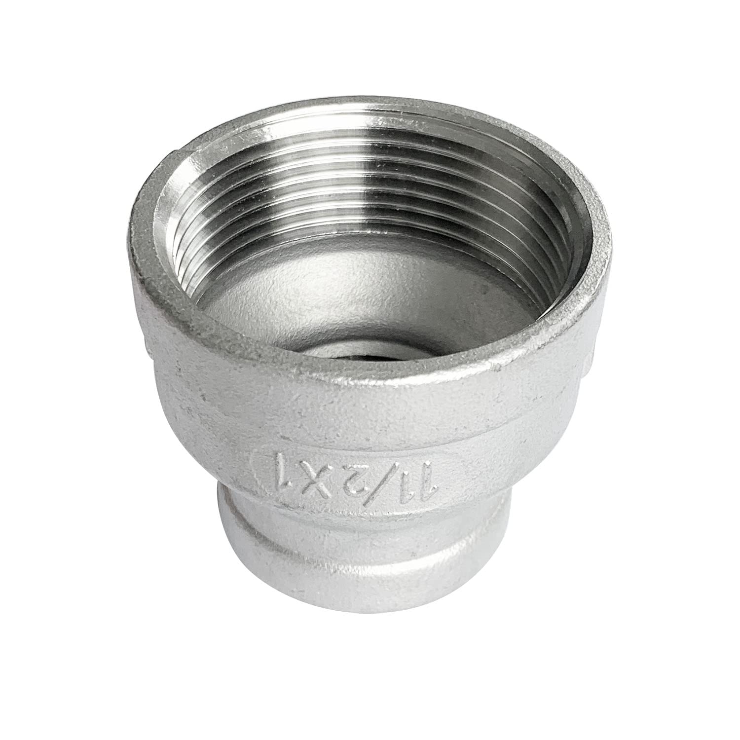 Snapklik.com : LOZOME 1-1/2" X 1" Female Reducer Reducing Coupling